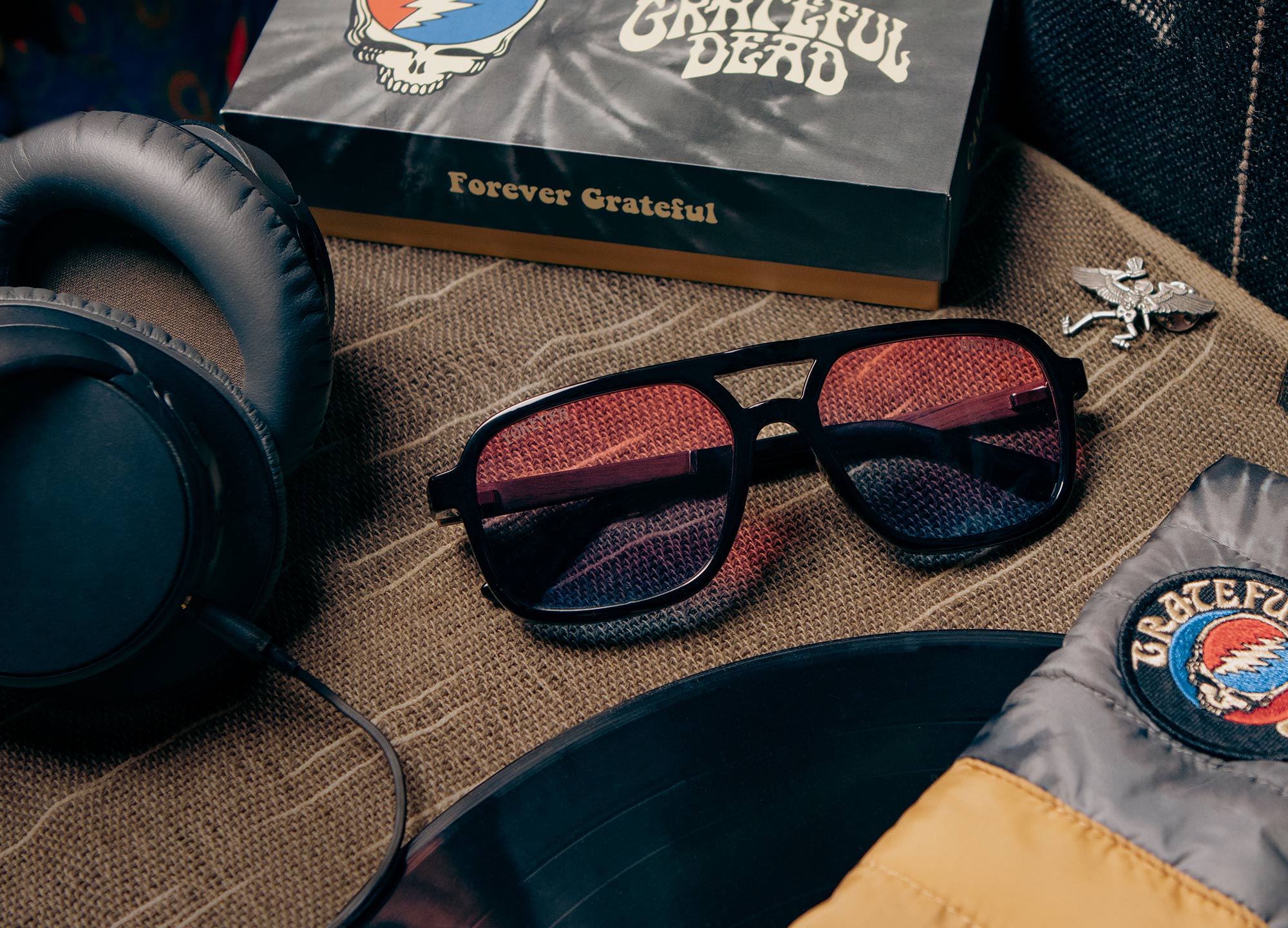 CAMP x Grateful Dead Stealie Sunglasses Collection – Shwood Eyewear