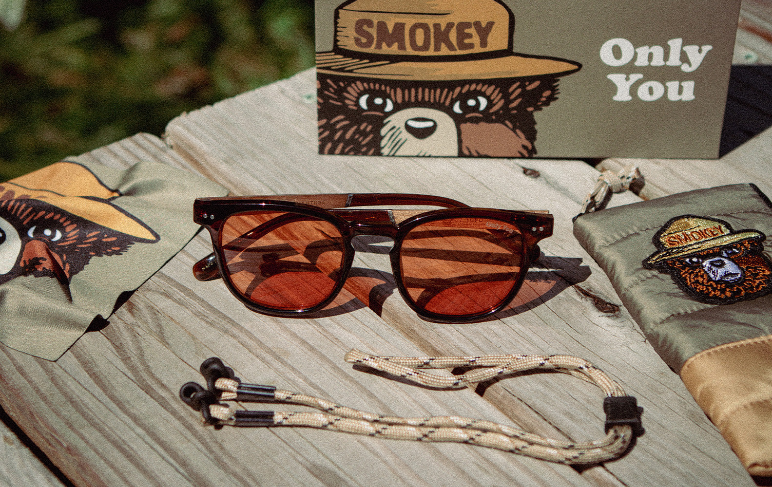 CAMP Eyewear - Smokey Bear Collection (Topo Focus) – Shwood Eyewear